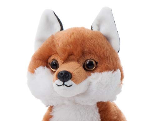 The Petting Zoo Fox Stuffed Animal, Gifts for Kids, Wild Onez Zoo Animals, Fox Plush Toy 9 inches