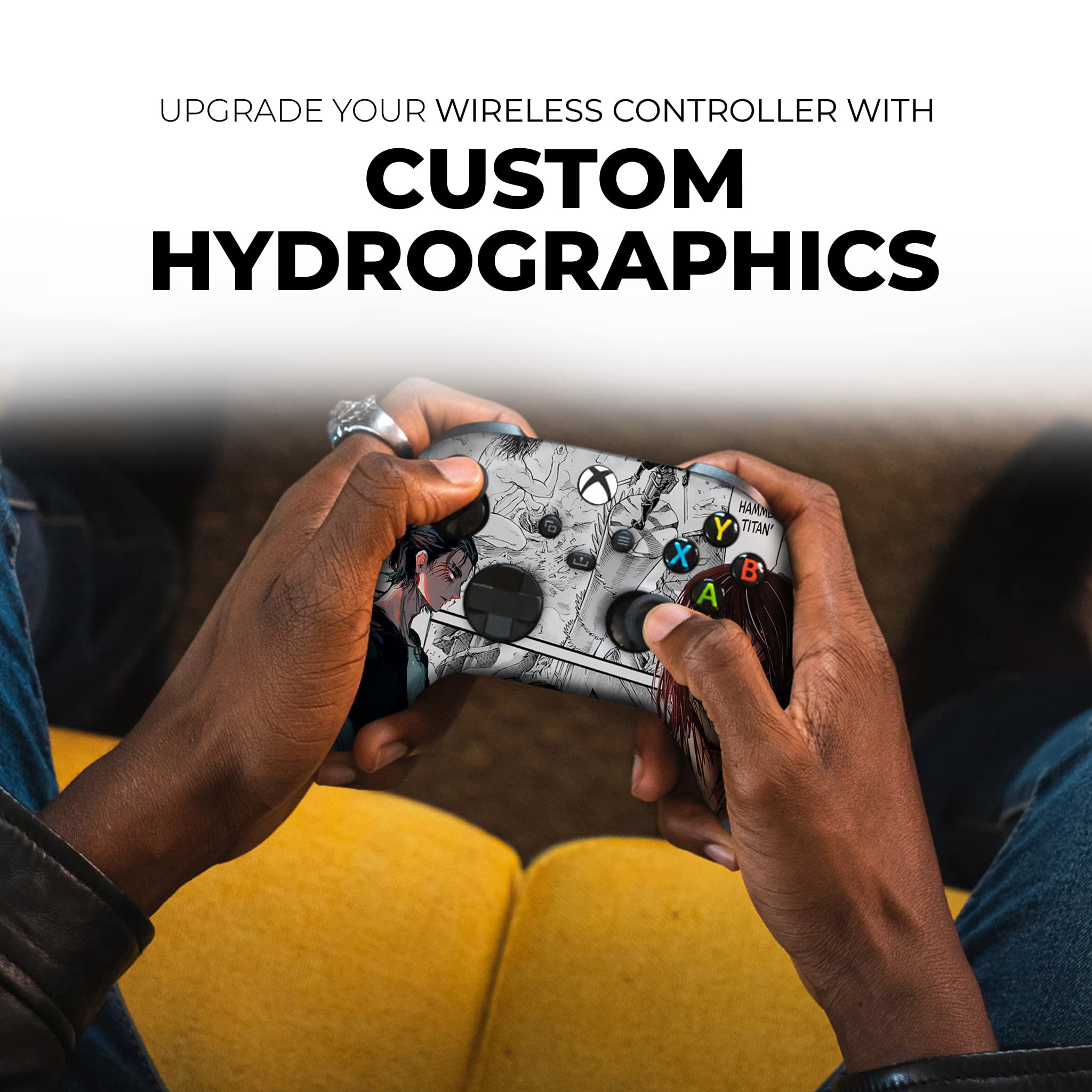DreamController Ricky N Morty Custom X-box Controller Wireless compatible with X-box One/X-box Series X/S Proudly Customized in USA with Permanent HYDRO-DIP Printing (NOT JUST A SKIN)