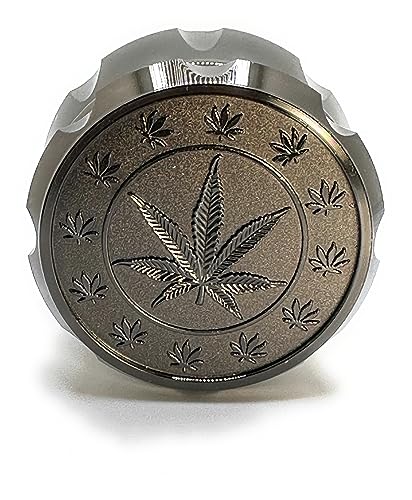 Novelty Spice Grinder/herbs grinder | 2 Inch spice mill / 5 Pieces | 2" Charcoal Grinder