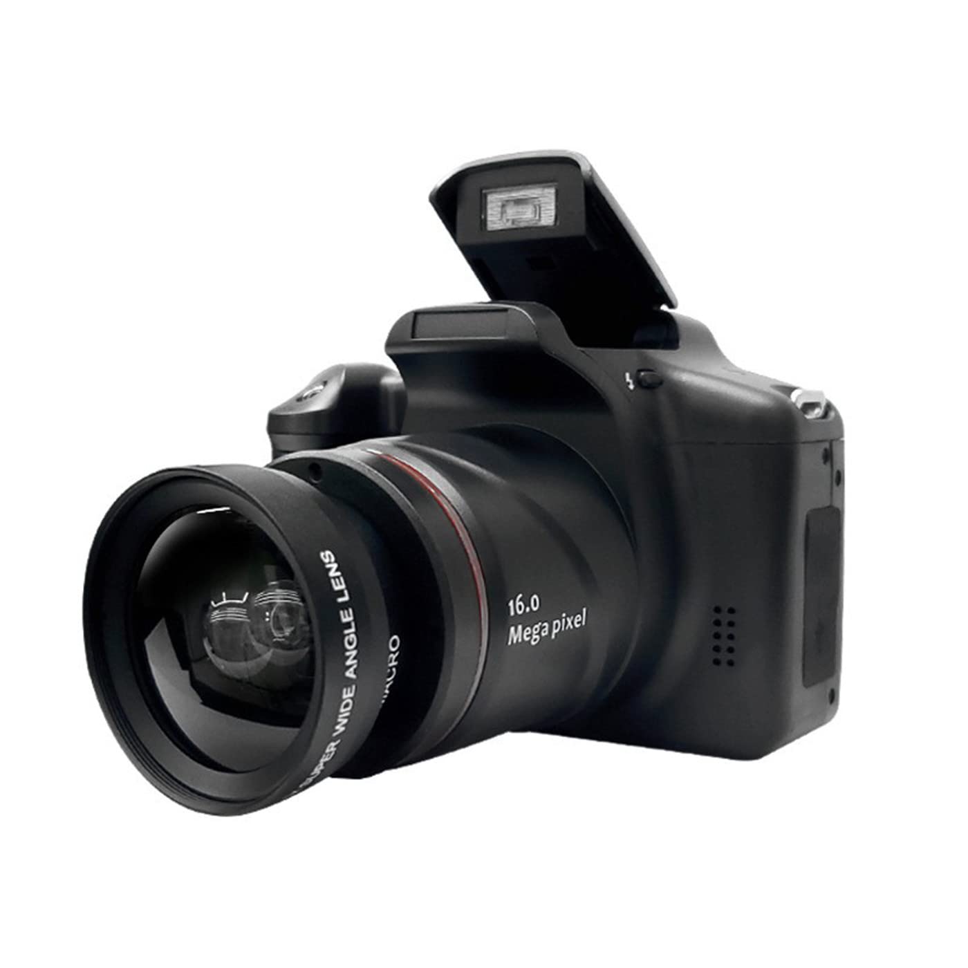 Digital Camera 16mp 2.4 Inch LCD Screen Small Camera for Teens Students Seniors 16x Digital Zoom 720p Digital Camera