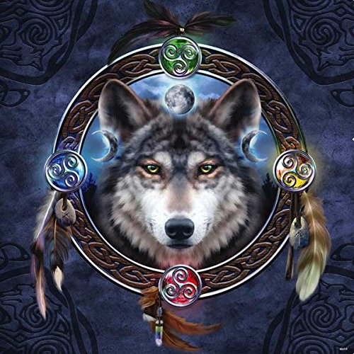 Skinit Decal Gaming Skin Compatible with PS4 Slim Bundle - Officially Licensed Tate and Co. Wolf Symbols Design