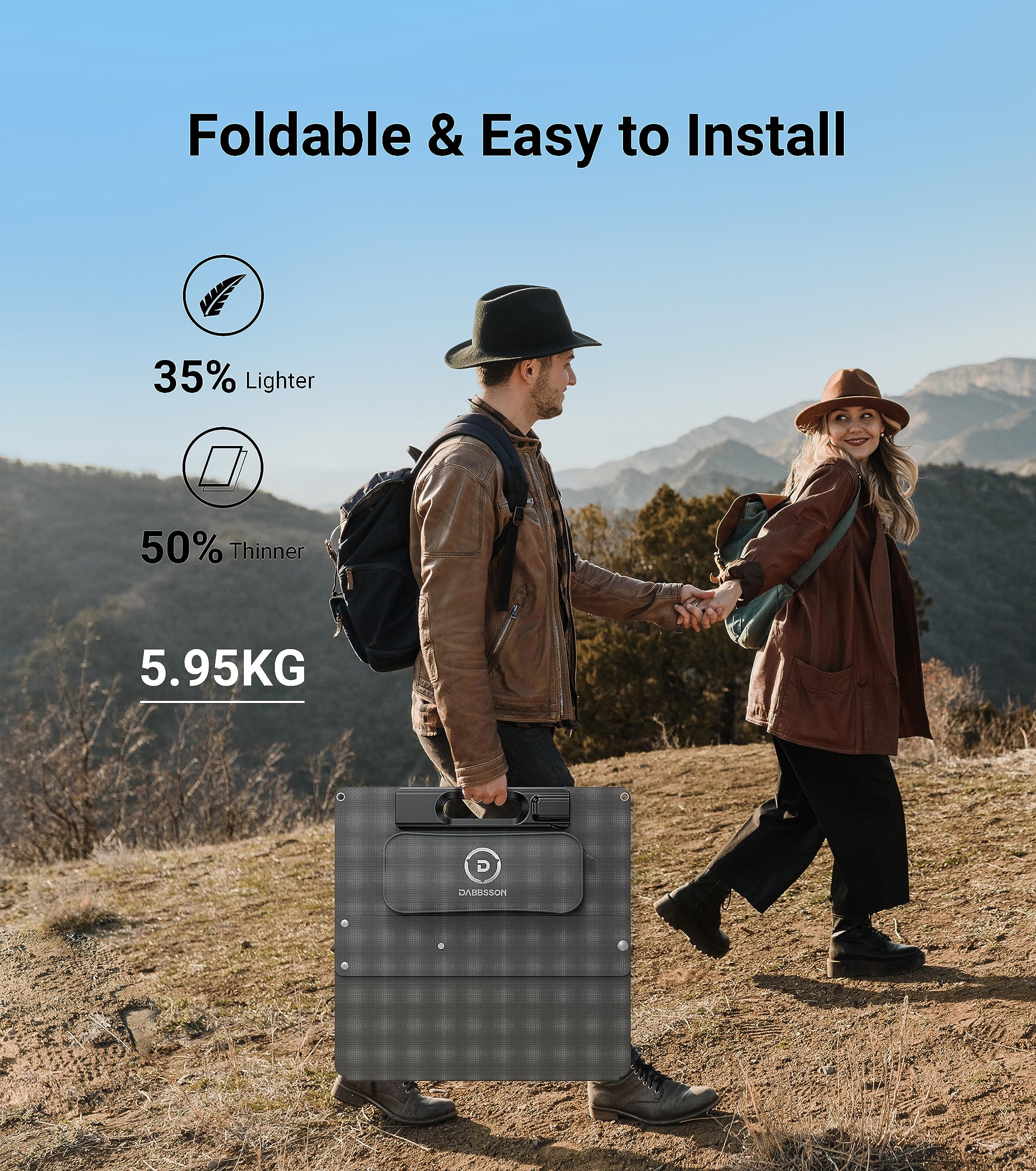 Dabbsson Portable Solar Panel