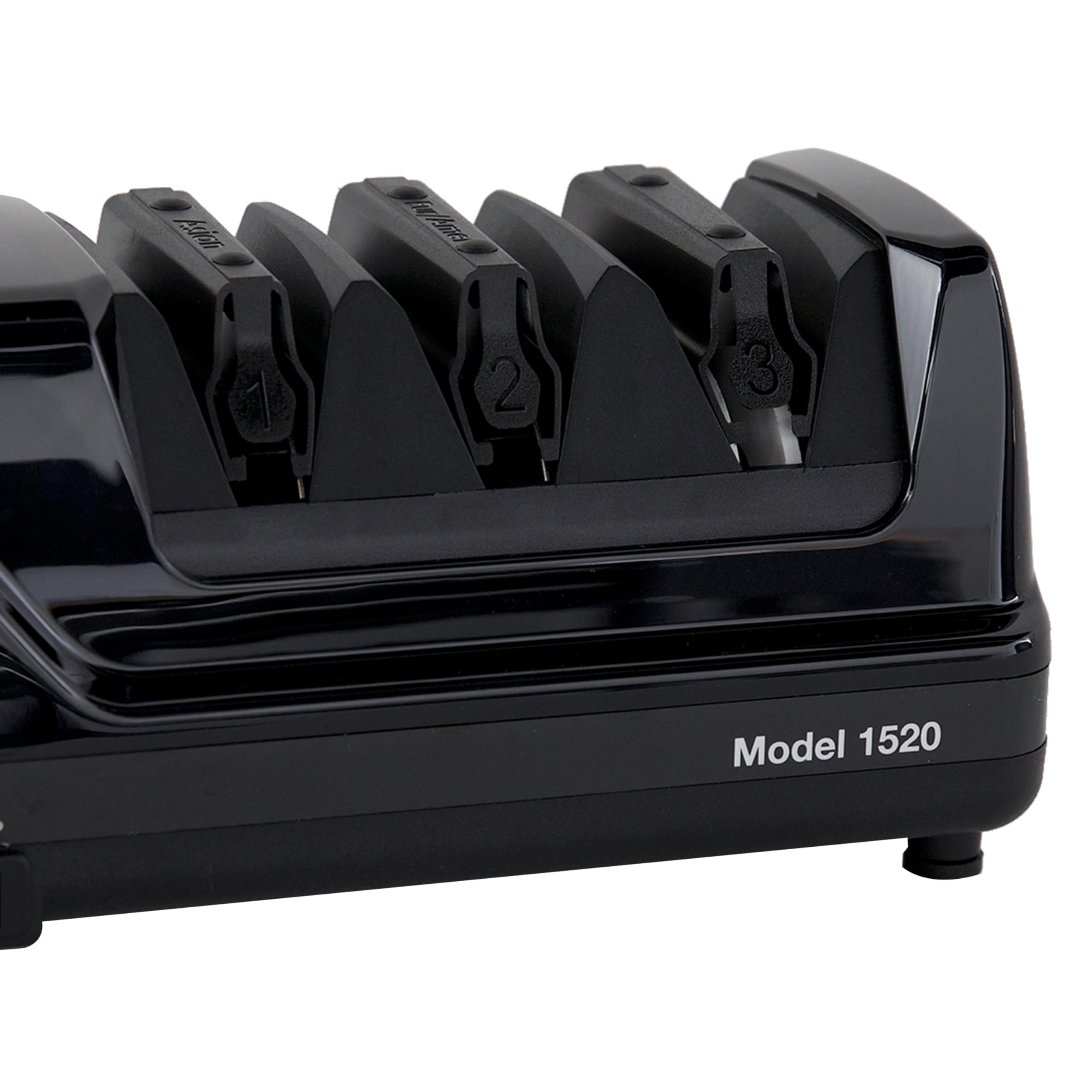 Chef’sChoice 1520 Electric Knife Sharpener for Straight Edge and Serrated Knives, 3-Stage, Black