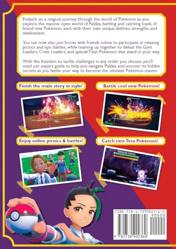 Pokémon Scarlet and Violet Strategy Guide Book (Full Color): 100% Unofficial - 100% Helpful Walkthrough