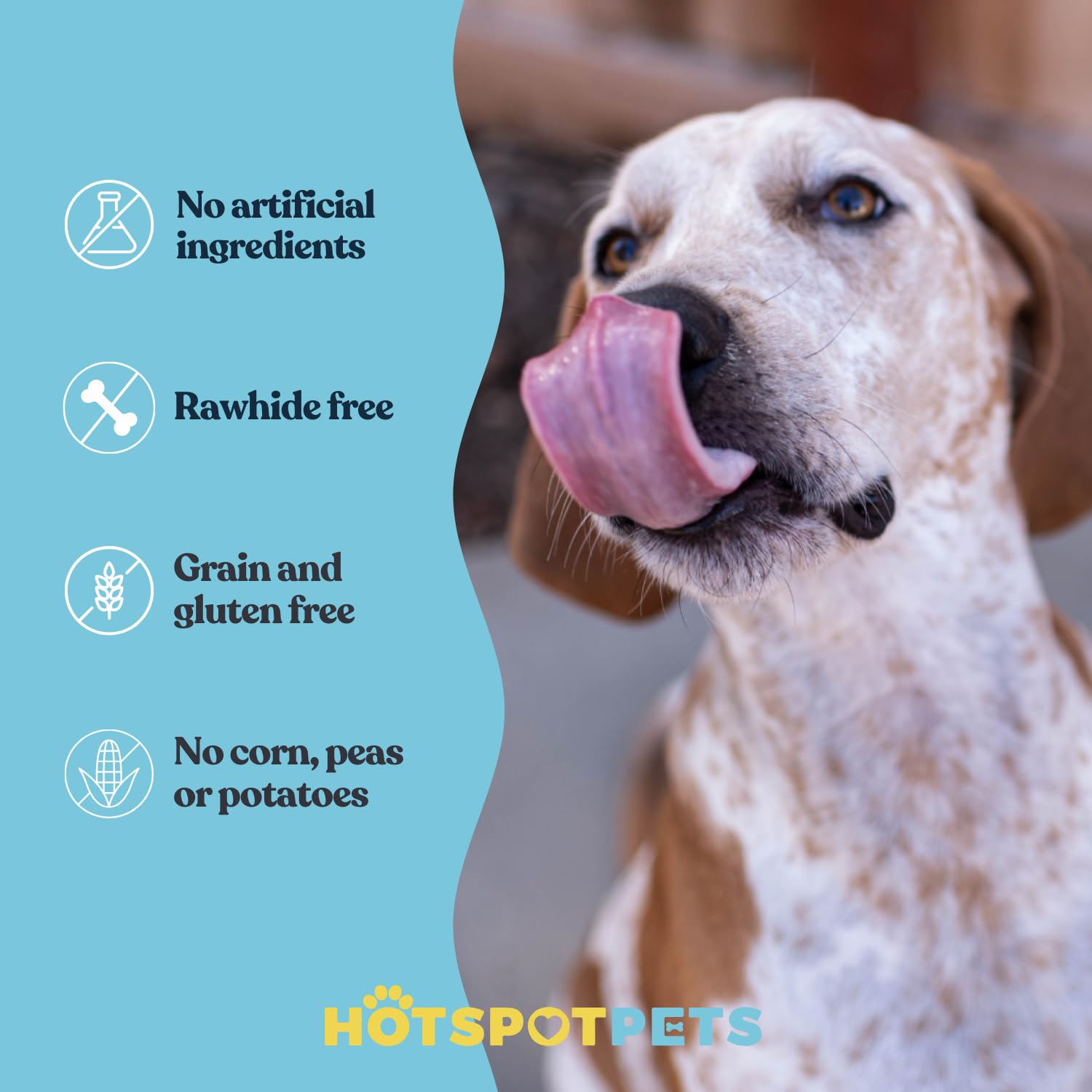 hotspot pets Braided Bully Stick Rings for Dogs - (3 Pack) Premium All Natural Long Twisted Beef Pizzle Dog Chew Treats - Grain Free Fully Digestible Rawhide Alternative Bones