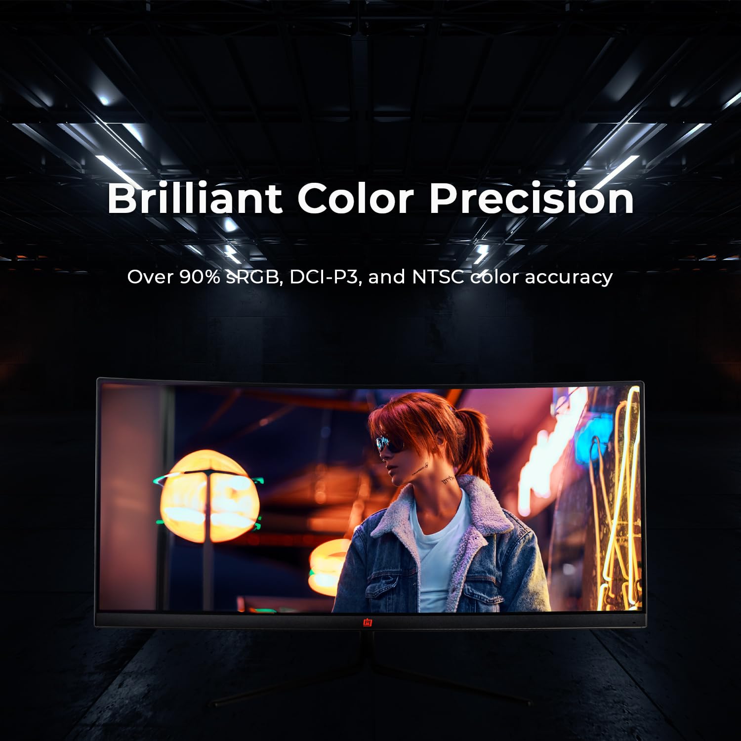 Deco Gear 39" Curved Gaming Monitor, 2560x1440, 1ms MPRT, 165 Hz, 16:9, HDR400, 4000:1, 2-Pack