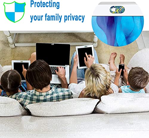 Laptop Camera Cover Slide, Thin Web Camera Cover for Laptop, Desktop, PC, MacBook Pro, MacBook Air, iPad, iMac, Tablet, Protecting Your Privacy Security Camera Slider⦠(Flower)