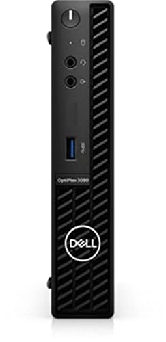 Dell Optiplex 3000 3090 Micro Tower Desktop Computer Tower (2021) | Core i5-256GB SSD Hard Drive - 16GB RAM | 6 Cores @ 3.8 GHz - 10th Gen CPU Win 11 Home