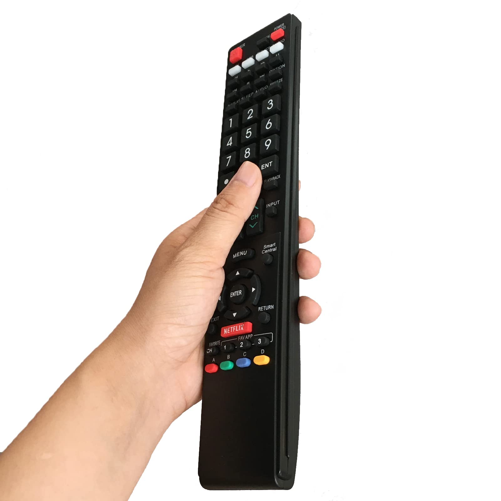 Replacement Remote Control for Sharp LC-60LE657U LC-60LE835U LC-60LE632U LC-70LE734UN LC-60LE633U Samrt 3D AQUOS LCD LED HDTV TV