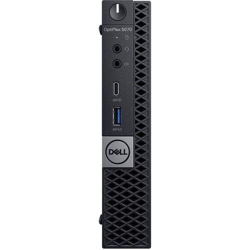 Dell OptiPlex 5070 Desktop Computer - Intel Core i7-9700T - 8GB RAM - 256GB SSD - Micro PC