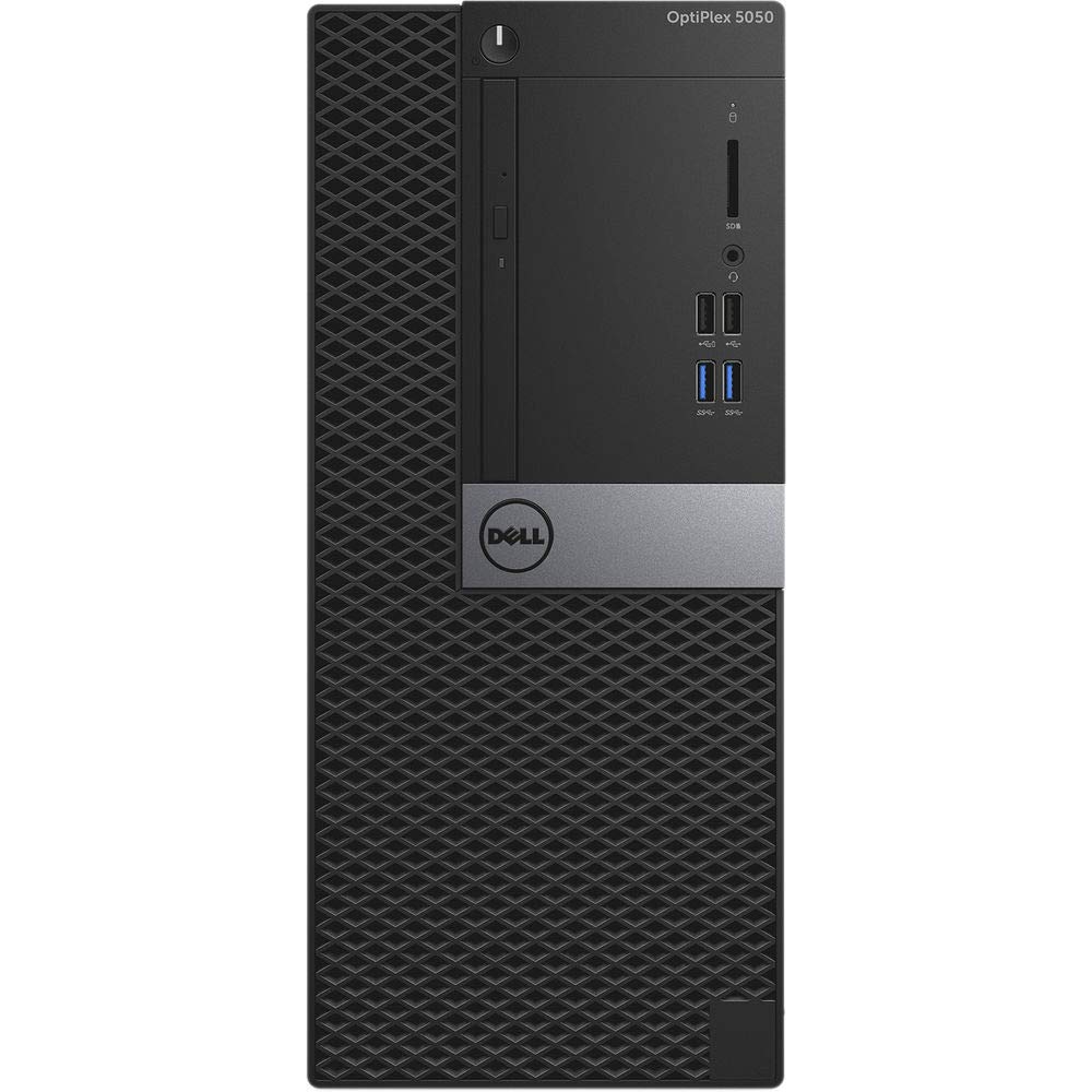 Dell OptiPlex 5050 Tower Desktop PC, Intel Quad Core i5-7500 up to 3.8GHz, 16G DDR4, 512G SSD, Windows 10 Pro 64 Bit-Multi-Language Supports English/Spanish/French(Renewed)