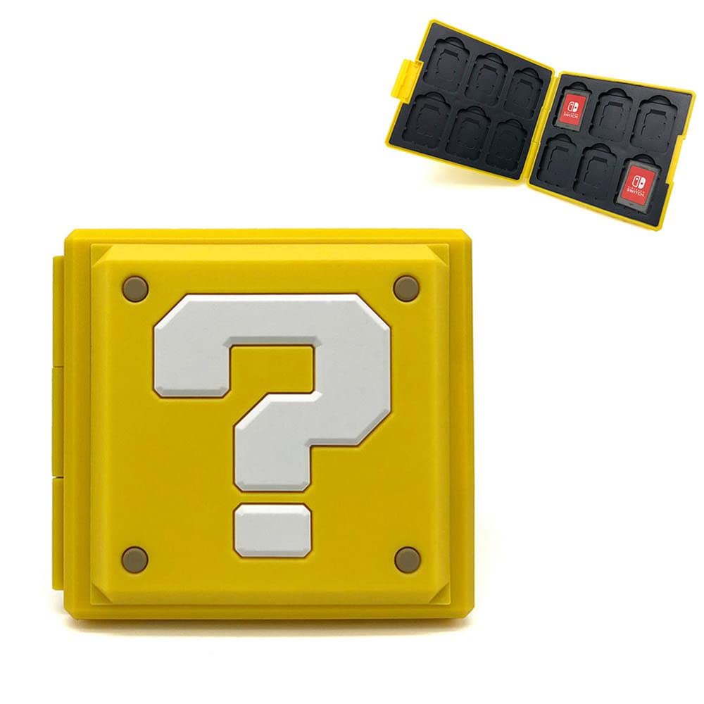Dainslef 12-Slot Game Card Case for Nintendo Switch & Micro SD Memory Cards, Portable Game Card Storage Box Holder Case Cover Organizer for Nintend Switch/Switch Lite/Switch OLED Game Cards
