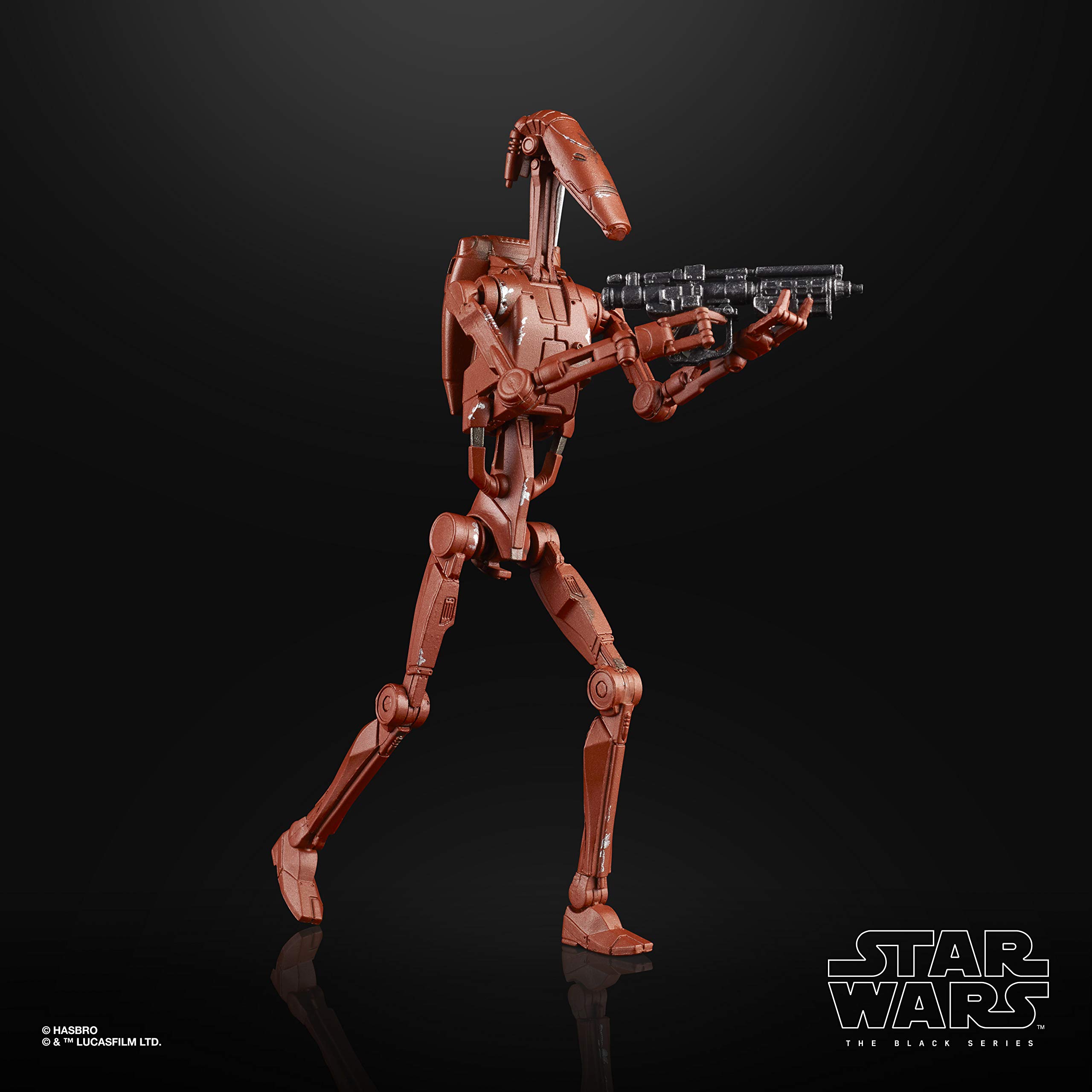 STAR WARS The Black Series Battle Droid (Geonosis) Toy 6-inch Scale Attack of The Clones Collectible Figure, Kids Ages 4 and Up