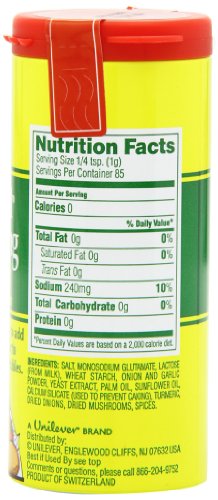 Knorr Aromat Seasoning, 3 Ounce (Pack of 12)