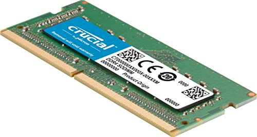 Crucial 32GB Kit (16GBx2) DDR4 2666 MT/s (PC4-21300) CL19 DR x8 SODIMM 260-Pin for Mac - CT2K16G4S266M