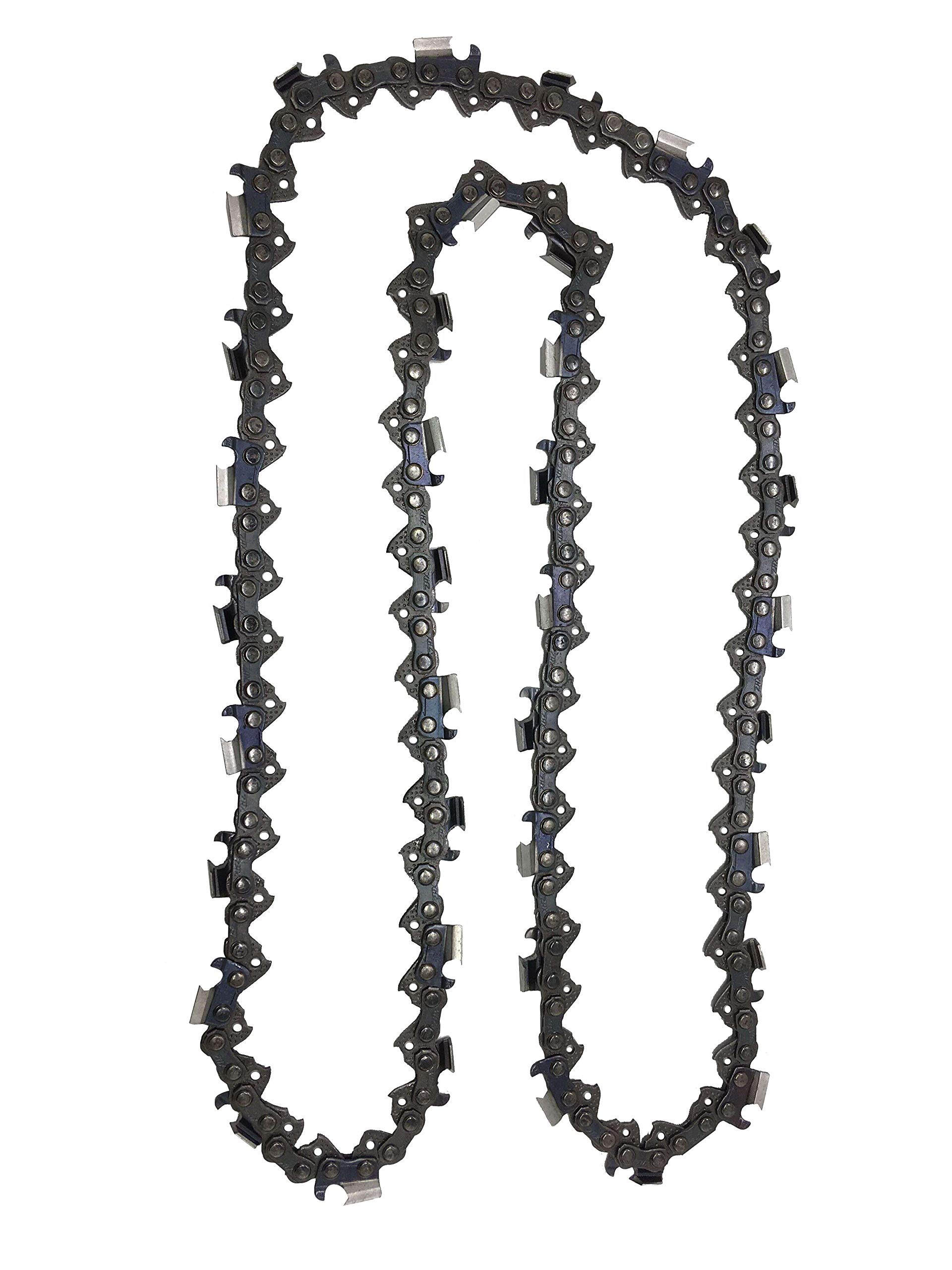 Chainsaw Chain 20” Saw Chain 0.325” Pitch, 0.058” Gauge Chainsaw 76 Drive Links Replacement