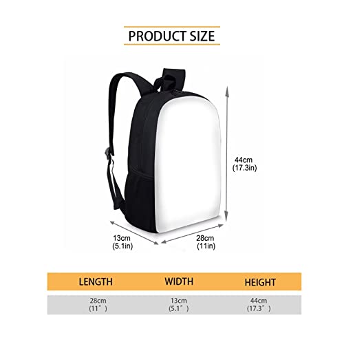 Modysero Ocean Animal Girls Backpack Large Capacity Lightweight Durable Casual 17 Inch Kids Backpack with Two Side Mesh Pocket Adjustable Strap Breathable Travel School Backpack for Teens