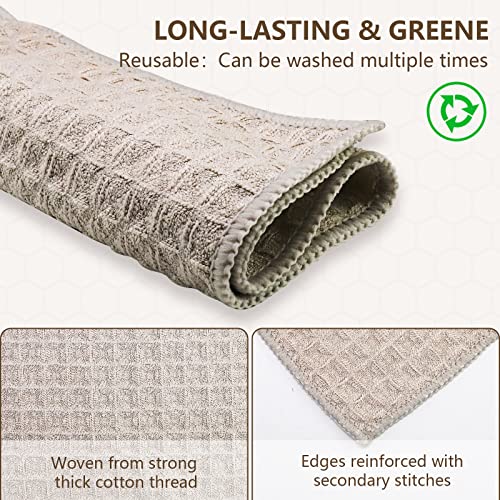 VMVN Kitchen Towels Dish Towels,Dish Cloths for Washing Dishes,Kitchen Towels and Dishcloths Sets,Ultra Soft Absorbent Cleaning Rags 12โx12โ,Tea Towels and Bar Towels