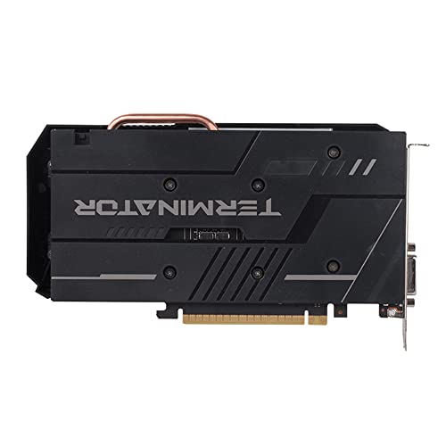 maxsun Geforce GTX 1650 4GB Video Gaming GPU Graphics Card for Gaming PC GDDR6 128-Bit Dual Fan HDMI/DP/DVI HDCP DirectX 12 Metal Backplate