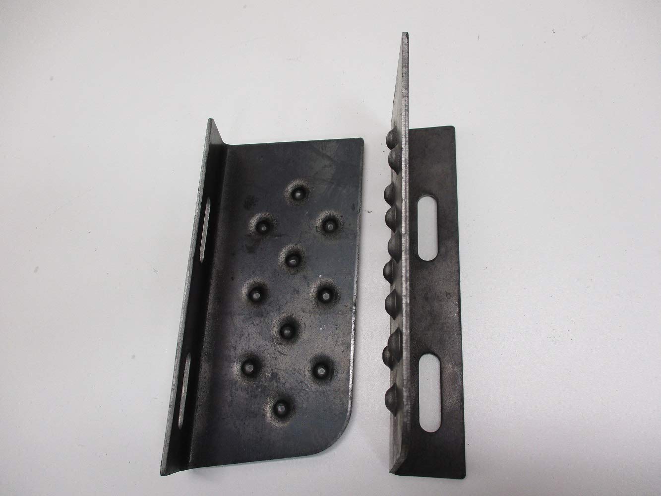 CTW Steel Pontoon Boat Trailer Foot Pad Step Footpad Steps L-R/Weld or Bolt On