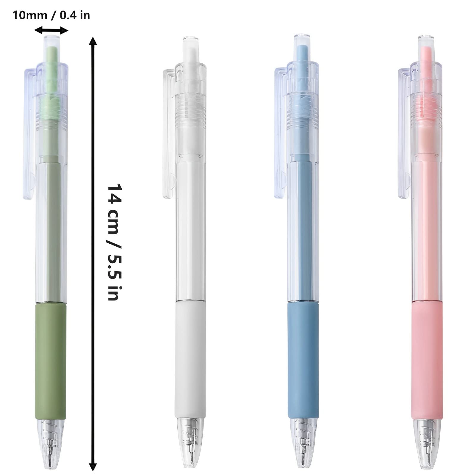 Cualfec 4 Pcs Paper Cutter Pen Craft Cutting Knife Pen Fine Art Utility Carving Tools for DIY Scrapbooking and Paper Crafting
