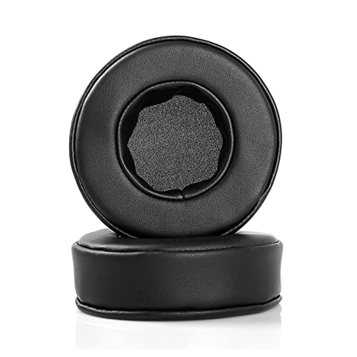TaiZiChangQin Ear Pads Cushion Memory Foam Replacement Compatible with Pioneer HDJ-X5 HDJ-X7 DJ HDJ-X10 Headphone ( Protein Leather Earpads )