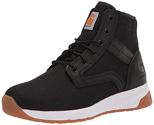 Carhartt mens Force 5" Lightweight Sneaker Nano Comp Toe Ankle Boot, Black Textile, 13 US