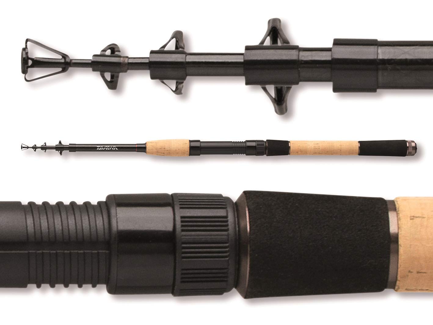 DAIWA Megaforce Tele MFT 40G, 11.81ft, Castingweight 0.35-1.41oz, 6 Parts, Tele Allround Fishing Rod