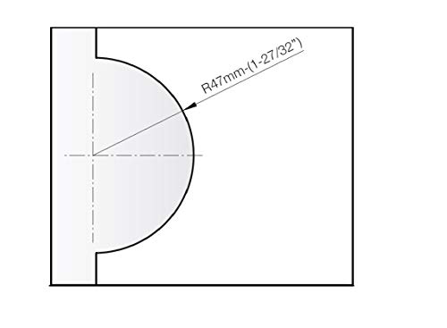 Sugatsune, Lamp DSI-3250-45 Door Hardware, 304 Stainless Steel, Satin