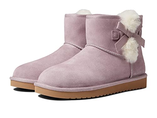 Koolaburra by UGG Women's Victoria Mini Fashion Boot, Elderberry, 10