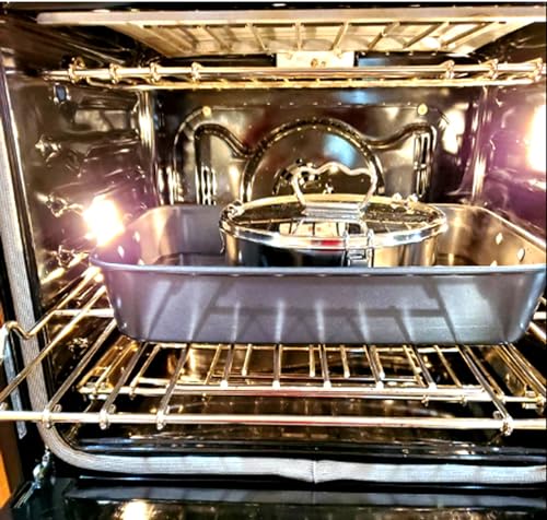 EasyShopForEveryone Stainless Steel 7.5 x 7.5 x 3.5 Inches Flan Pan, Capacity 63 fl. oz, Compatible with 6 Qt Instant Pot, 3 Inch Deep Custard Pan