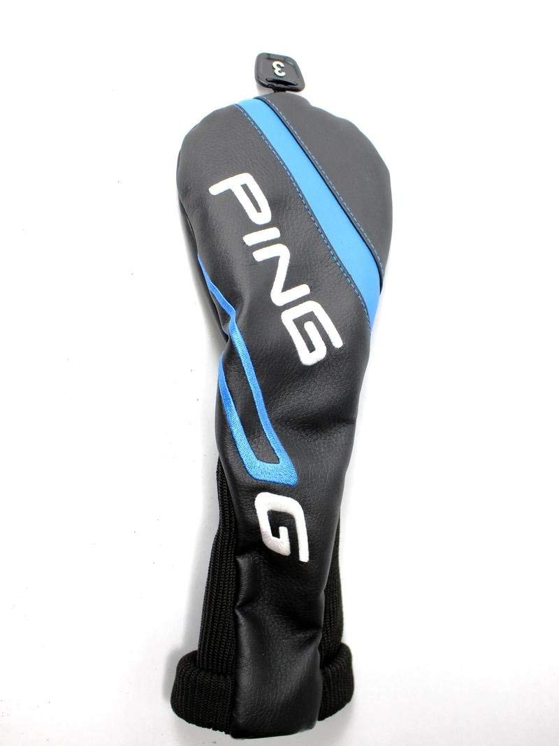 Ping 2016 G Series 5 Fairway Wood Headcover Head Cover Black Blue Golf