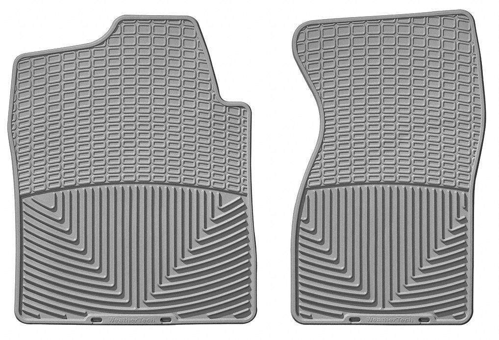WeatherTech W3GR Trim to Fit Front Rubber Mats (Grey)