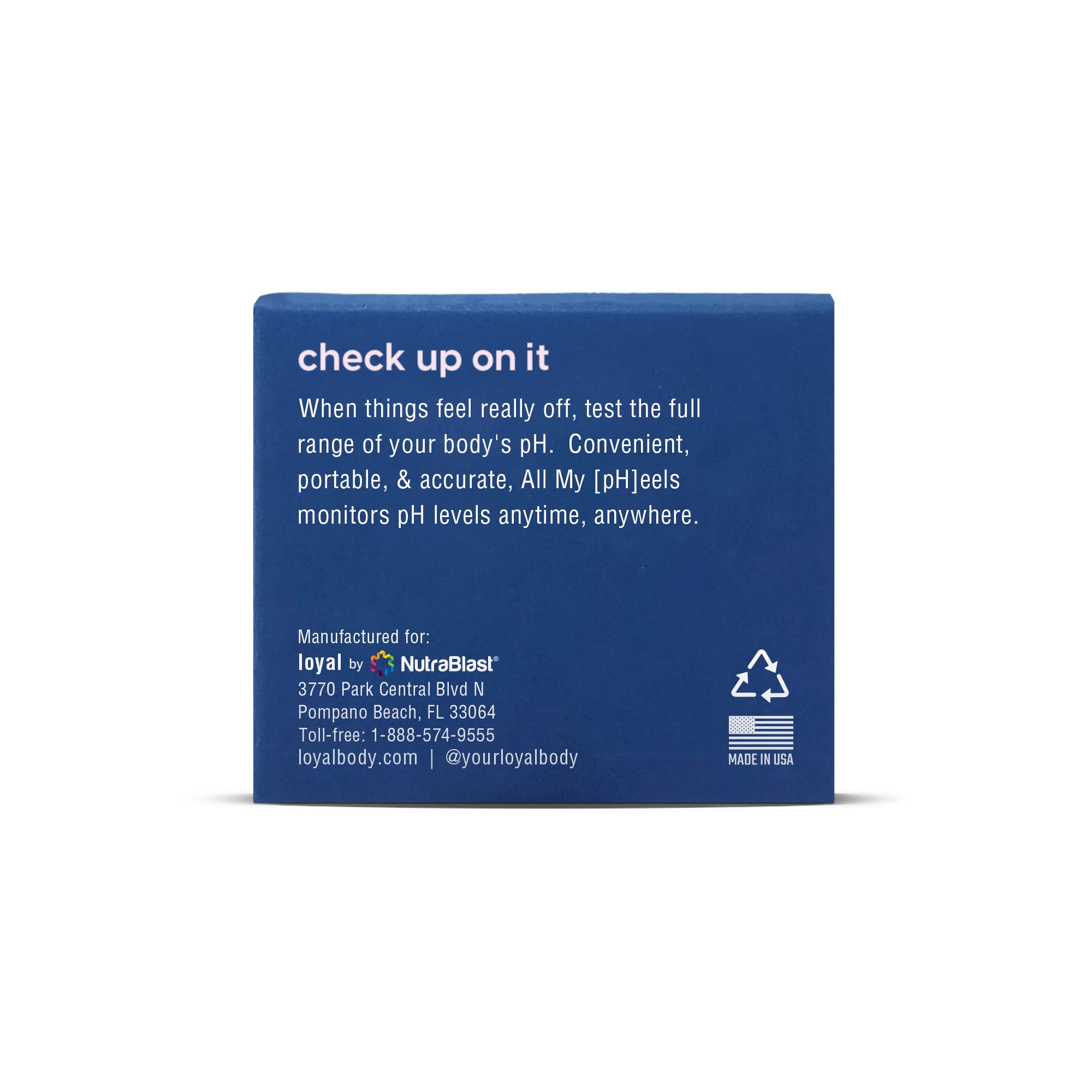 Loyal All My [PH] EELS Full Range pH Test Strips 1-14 | Monitors pH Levels | Results in Seconds | Supports Self-Care Routine (100 Tests)