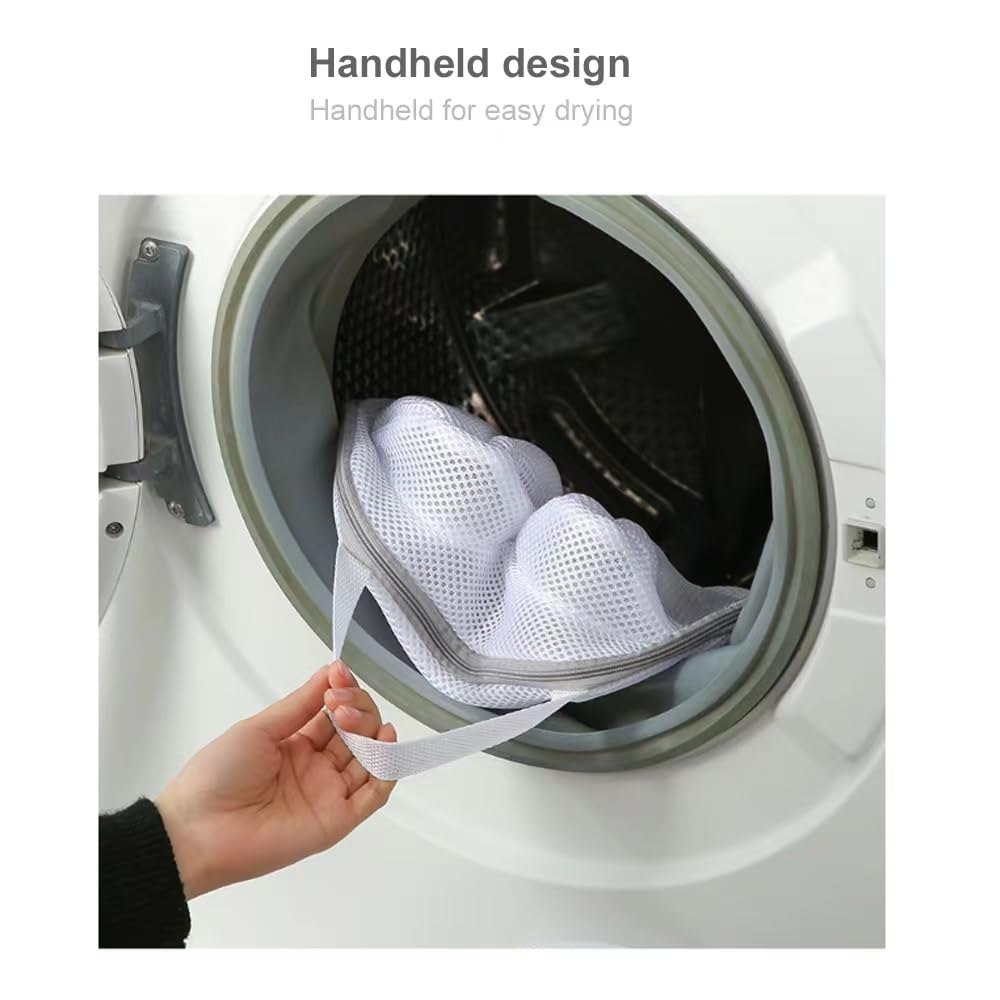 Large Bra Laundry Bags for Washing,Lingerie Bags for Washing Delicates ,Bra storage bag(Large-white) (2)