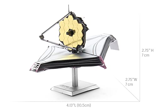Metal Earth James Webb Space Telescope 3D Metal Model Kit Fascinations