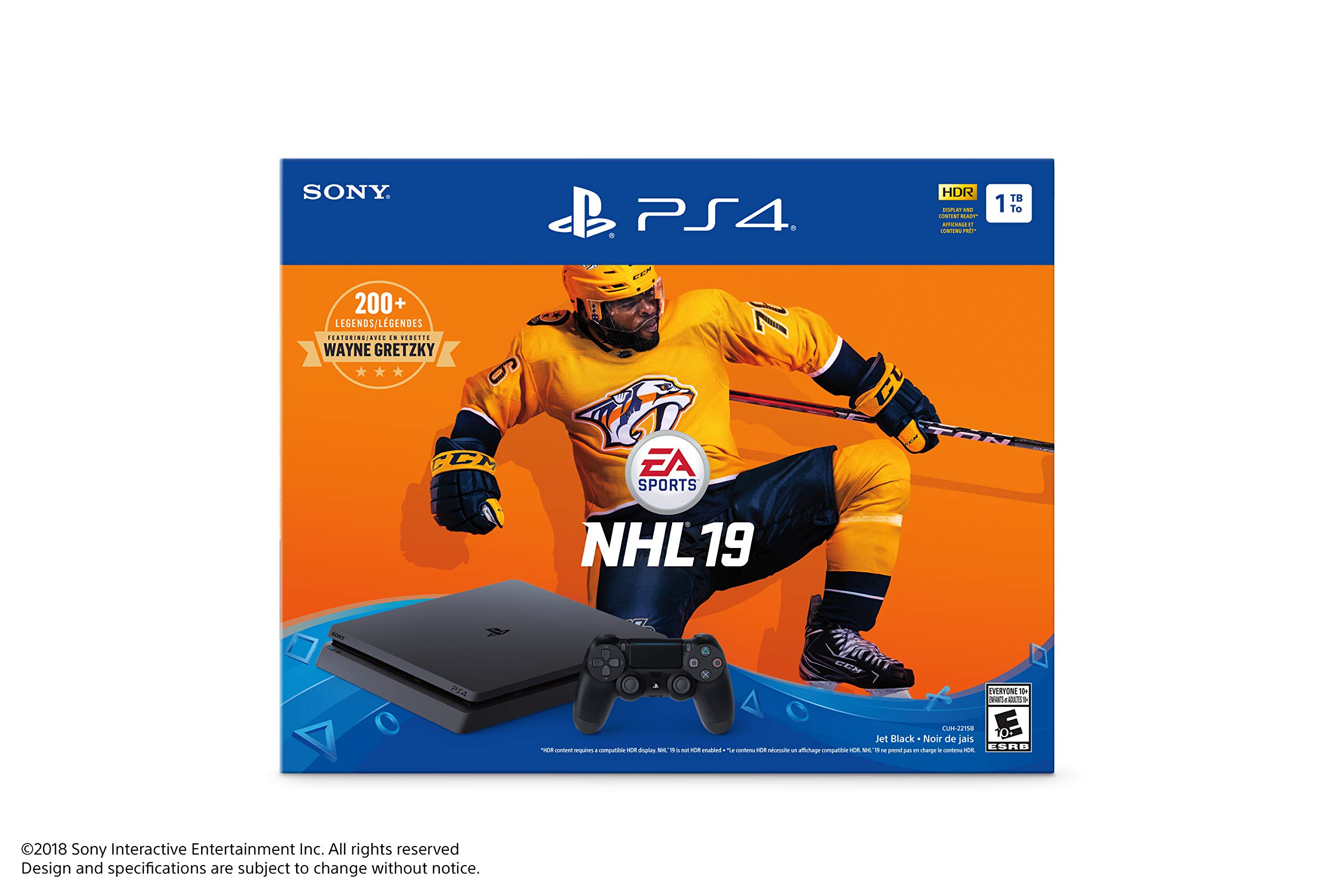 Sony PlayStation 4 1TB Slim - NHL 19 Bundle Edition