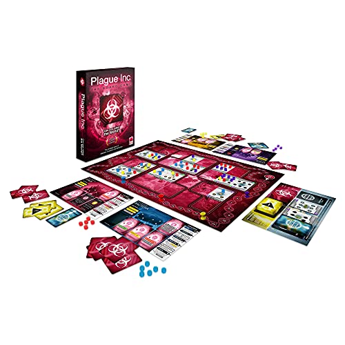 Plague Inc. Board Game (Base Game) | Strategy Board Game for Adults and Teens | Fun Game for Game Night | Ages 14 and up | 1-4 Players | Average Playtime 60-90 Minutes | Made by Ndemic
