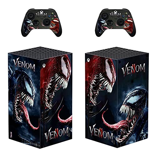 Decal Moments XB Series X Console Controllers Skin Decals Stickers Wrap Vinyl for XB Series X Console Horror