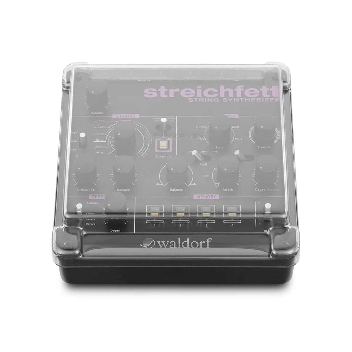 Decksaver Synthesizer Cover (DS-PC-STREICHFETT)