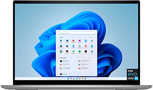 Dell Inspiron 16 2-in-1 Personal Laptop 2023 16β WUXGA 1920 x 1200 IPS Touchscrenn, Intel Core i7-1260P Intel Iris Xe Graphics 64GB DDR4 4TB SSD Backlit Keyboard Thunderbolt 4 FP Windows 10 Pro