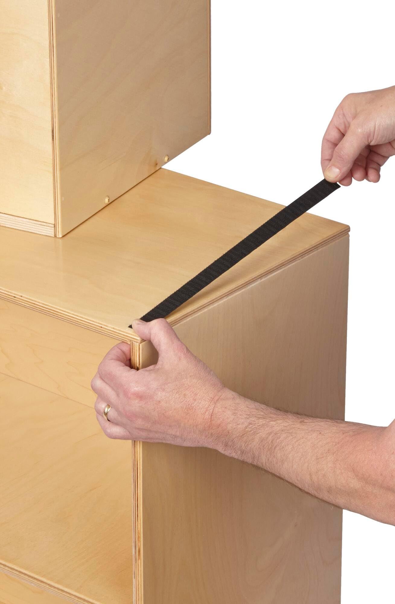 Childcraft Stacker Compartment Storage, Open Shelf, 47-3/4 x 14-1/4 x 13-3/4 Inches
