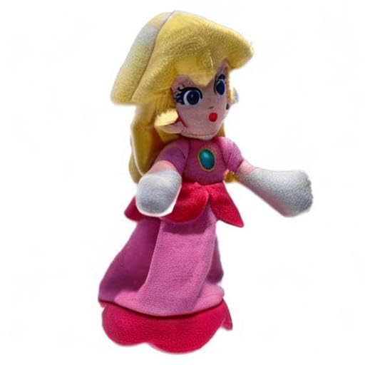 Super Mario Character Princess Peach 8 Inch Stuffed Plush Toy Doll