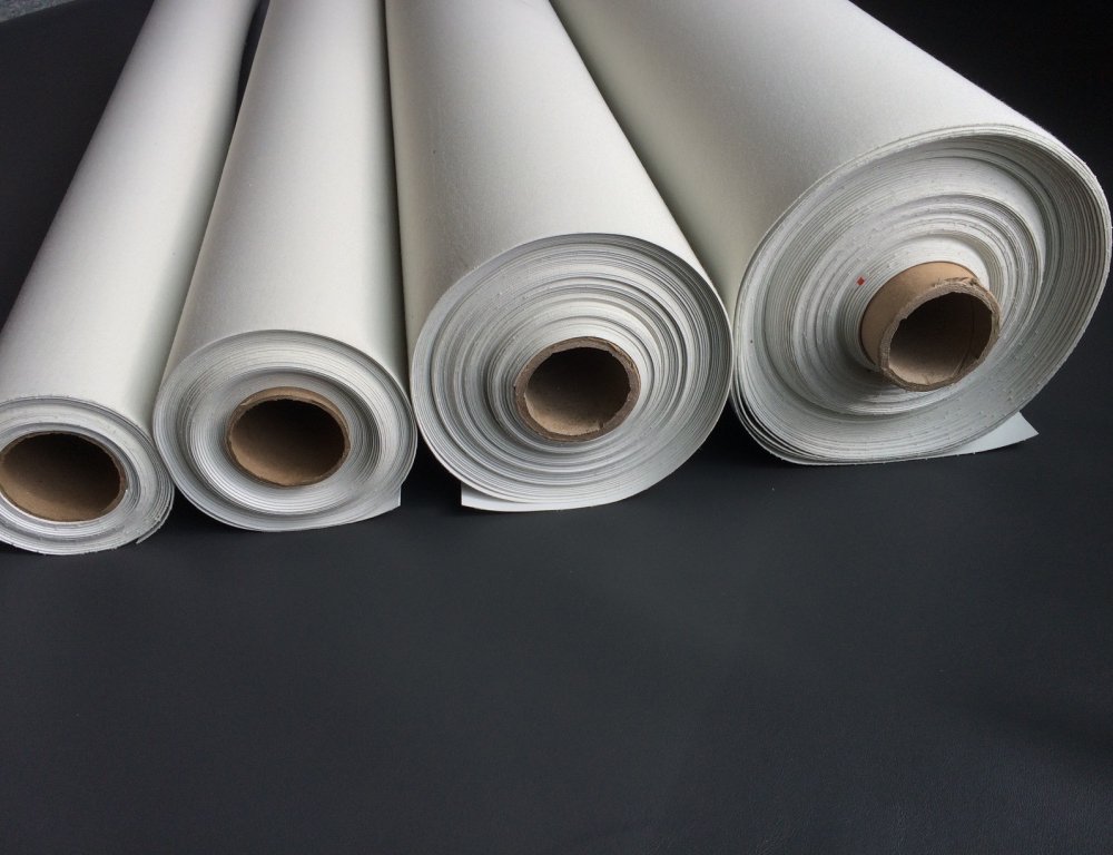 Marine Vinyl Fabric - 54" - White: Sold by The Yard (Rolled on Tube)