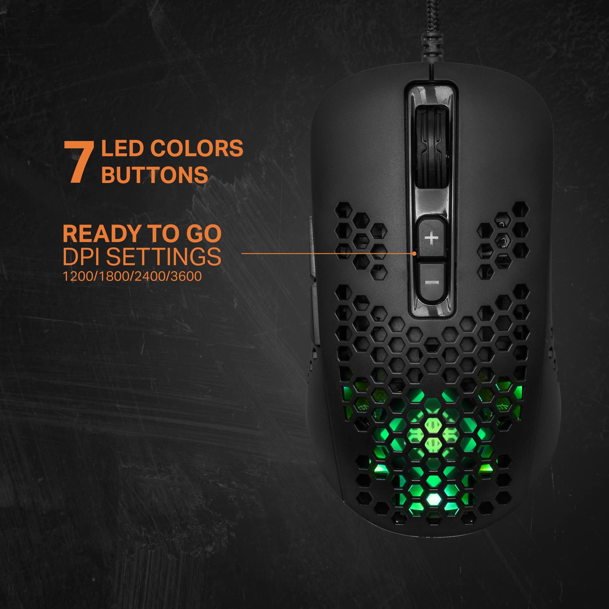 DELTACO Wired Gaming Mouse and Mouse Pad & Headset Combo | 3-in-1 PC Gaming Accessories Bundle | Starter Gaming Set Up Kit for Desktop PC and Laptop | Compatible Accessories for Windows and Mac