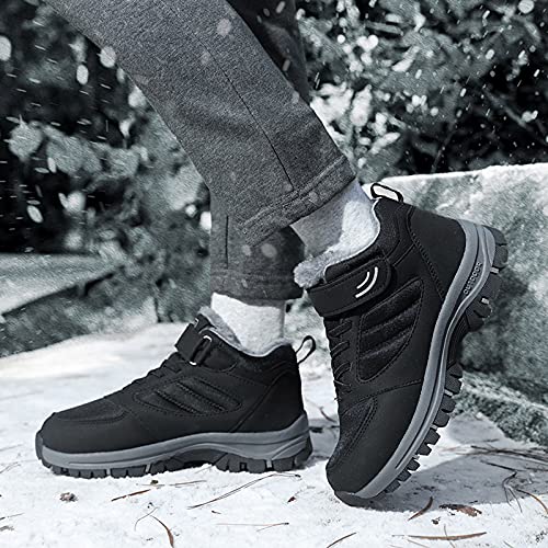FASDNENDYS Velvet Women Flat Toe Boots Shoes Couples Sport Keep Plus Snow Sketches Winter Boots for Women
