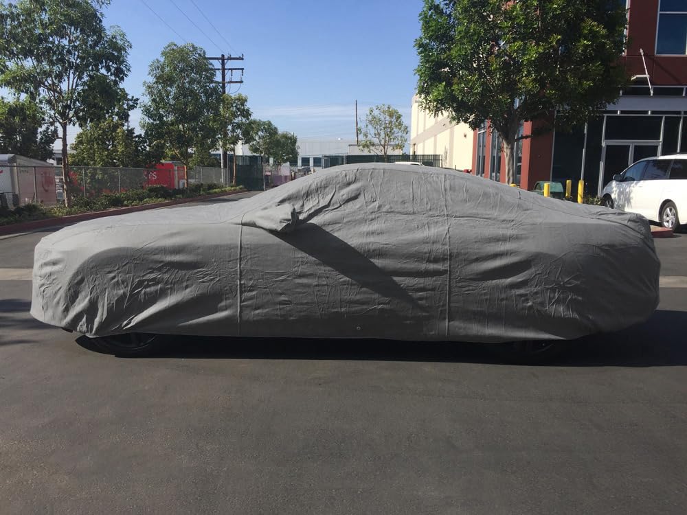 CarsCover Custom Fit 1999-2004 Ford Mustang Car Cover 5 Layer Ultrashield Heavy Duty Weatherproof Covers