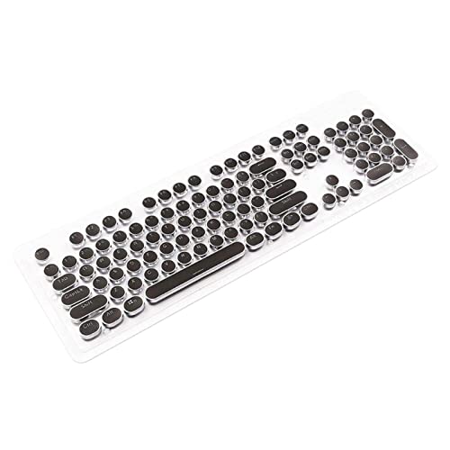 Funtasica Round Double PBT Gaming Keyboard Retro,