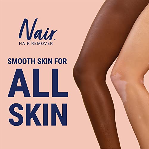 Nair Sensitive Formula Shower Cream Hair Remover with Coconut Oil and Vitamin E, 12.6oz