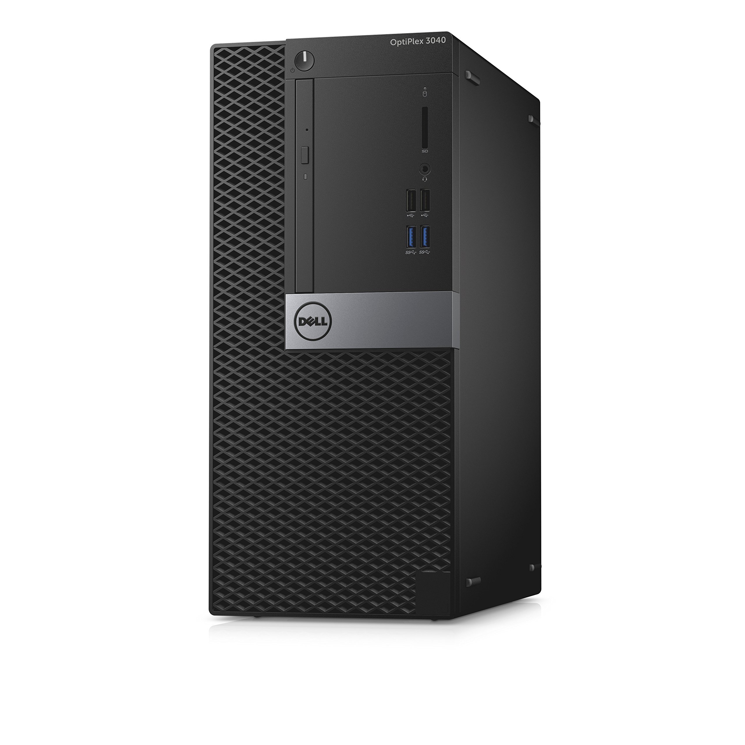 Dell MXM0H OptiPlex 3040 MT (Intel Core i5-6500, 8GB 1600MHz DDR3L RAM, 500GB HDD, Windows 10 Pro, Black) (Renewed)